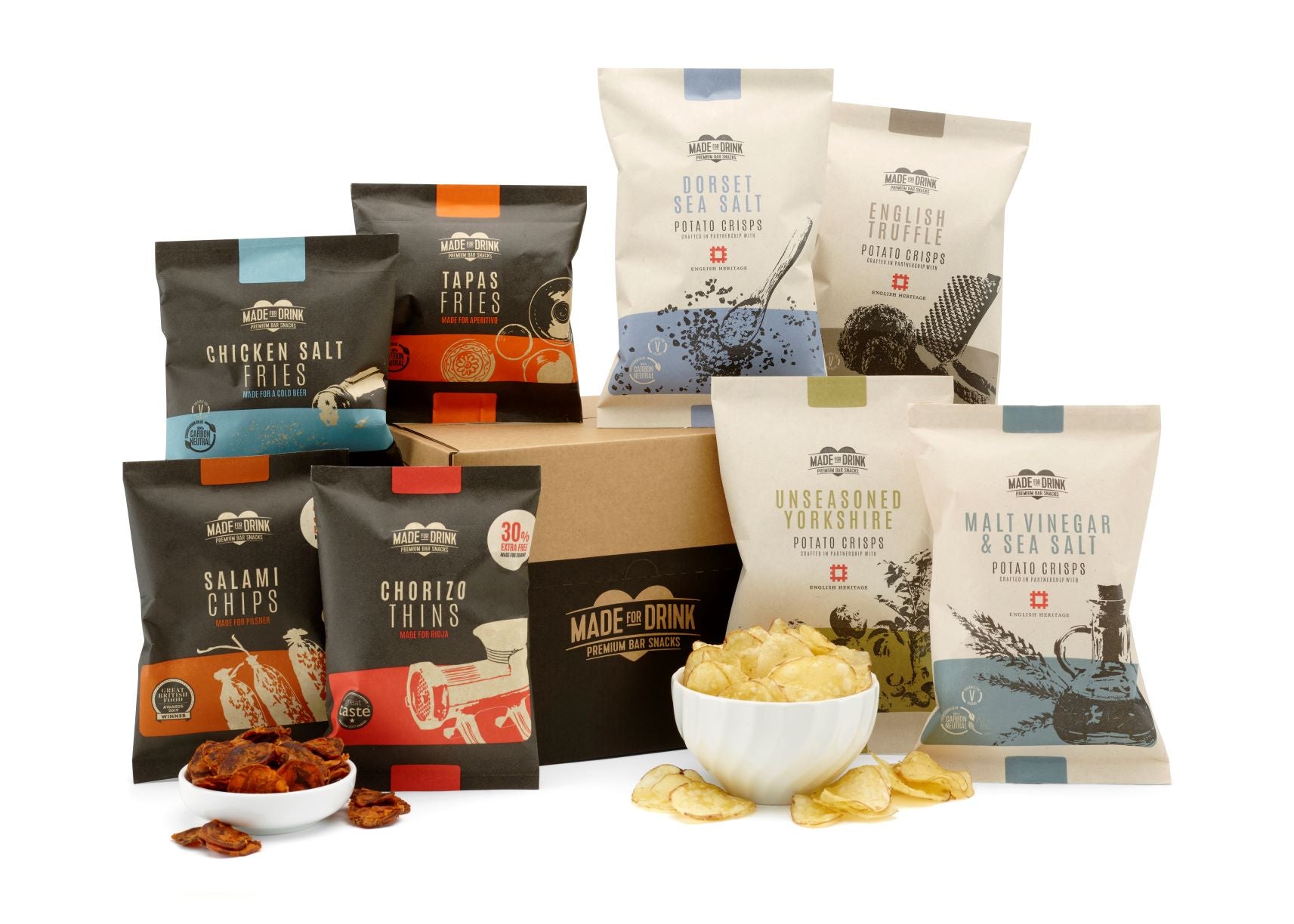 Shop Made For Drink Premium Bar Snacks | Great Gifts for Foodies
