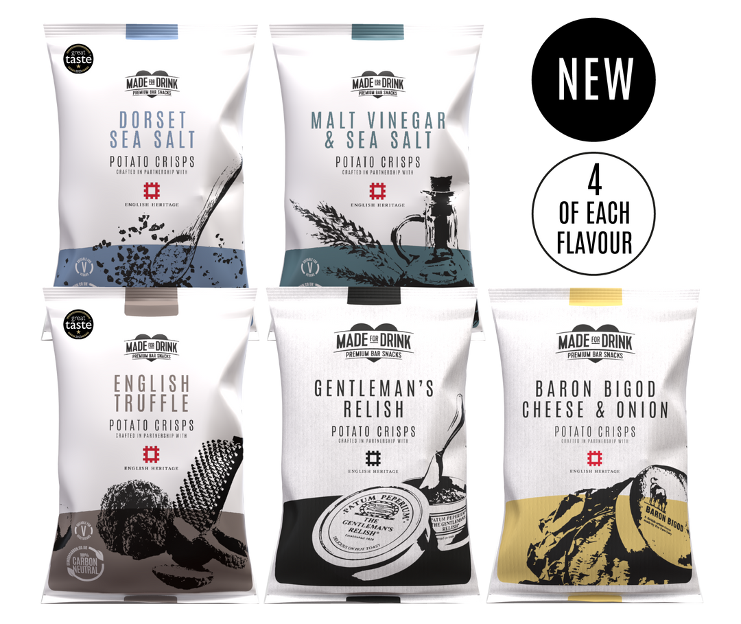 English Heritage Crisps – Made For Drink