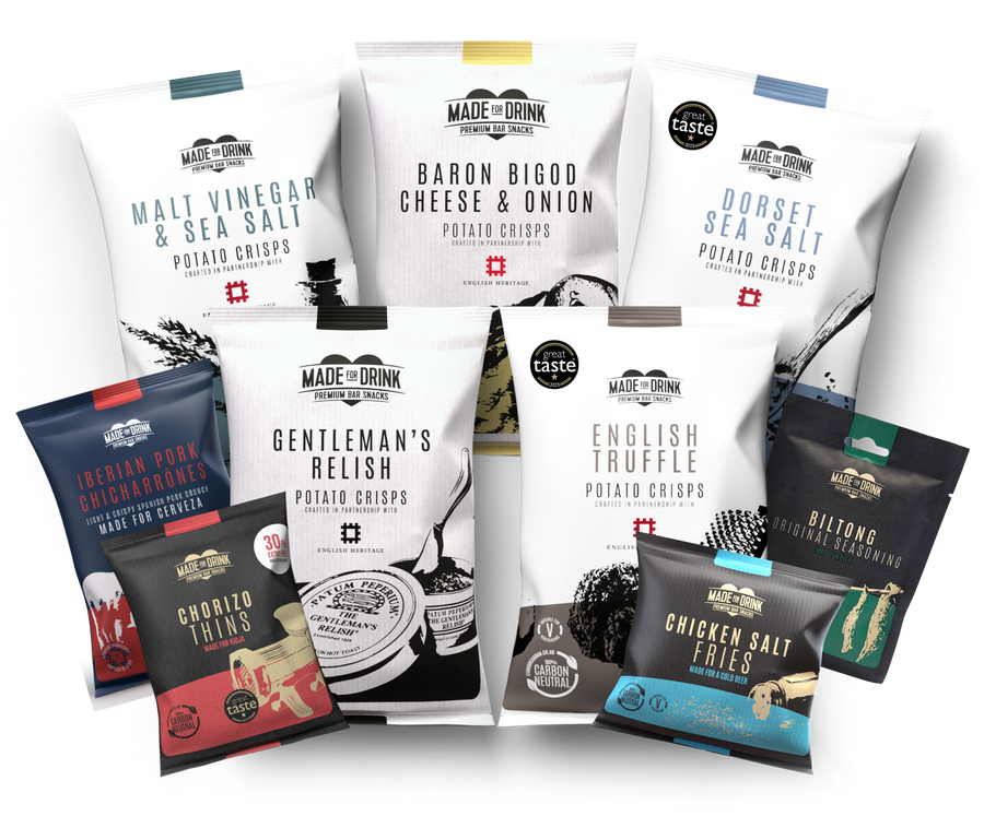 Premium drinking snacks – Made For Drink